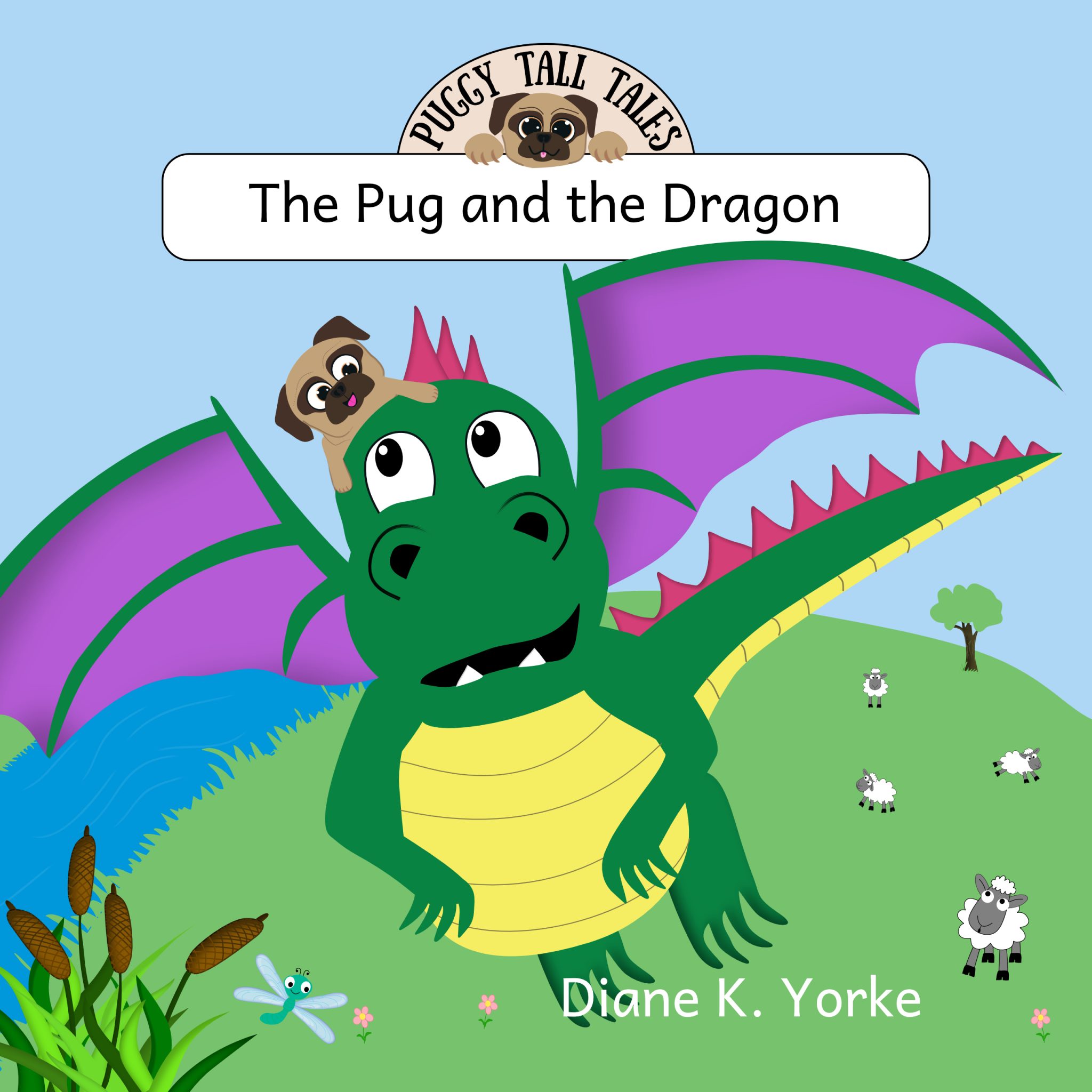 The Pug and the Lost Duckling - Puggy Designs